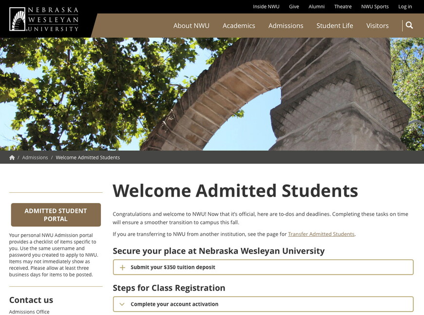 Your NWU Instruction Manual | Nebraska Wesleyan University