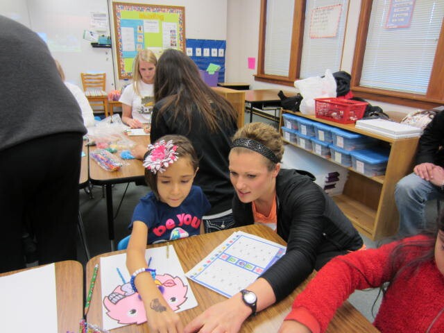 NWU Students, Elementary Students Learn From Each Other at Math Night ...